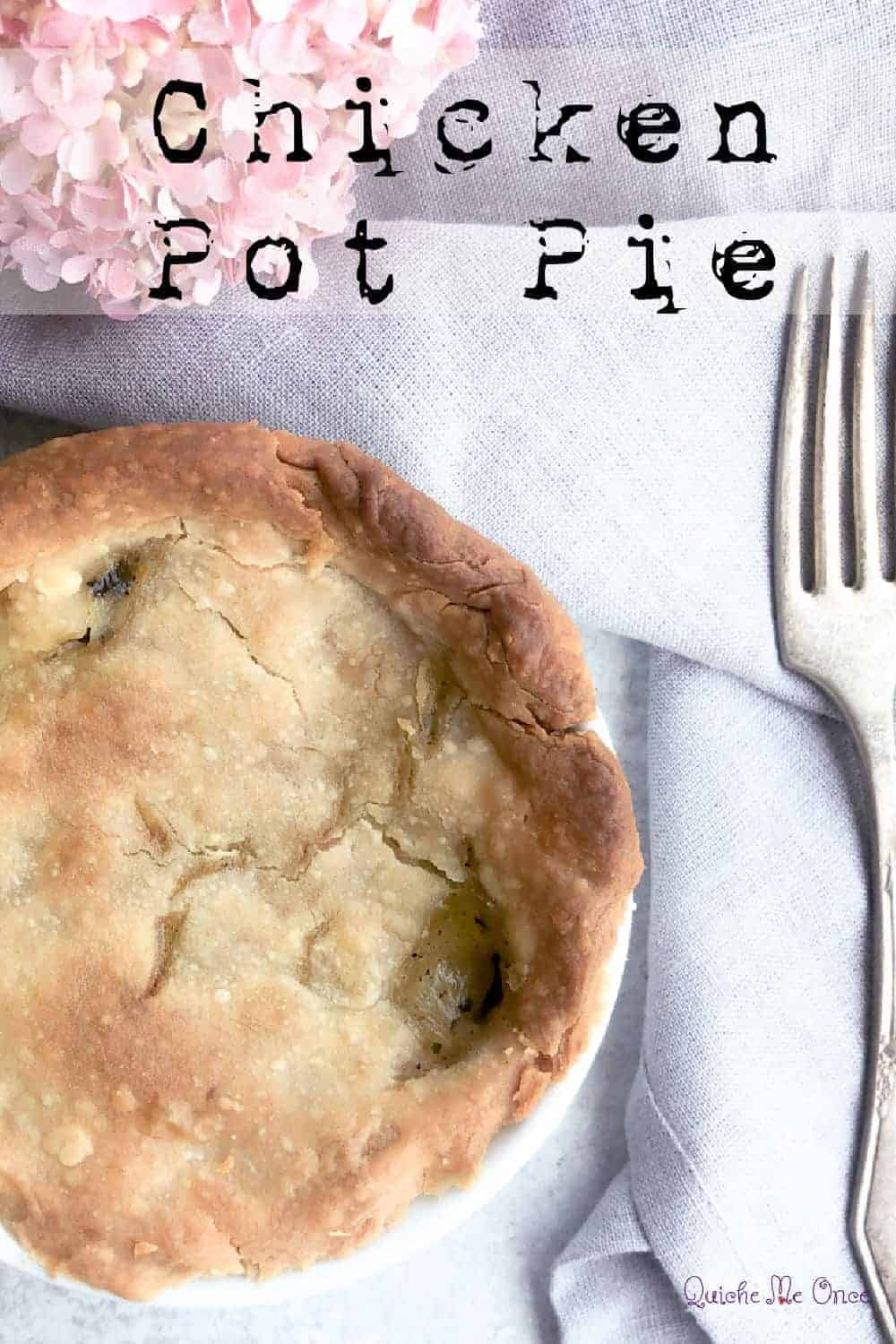 Southern Chicken Pot Pie for One • A Weekend Cook®