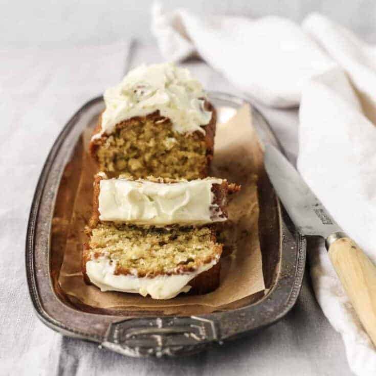 Small Courgette Cake Recipe • A Weekend Cook®