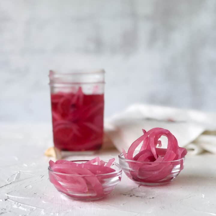 Small Batch Quick Pickled Red Onions Recipe