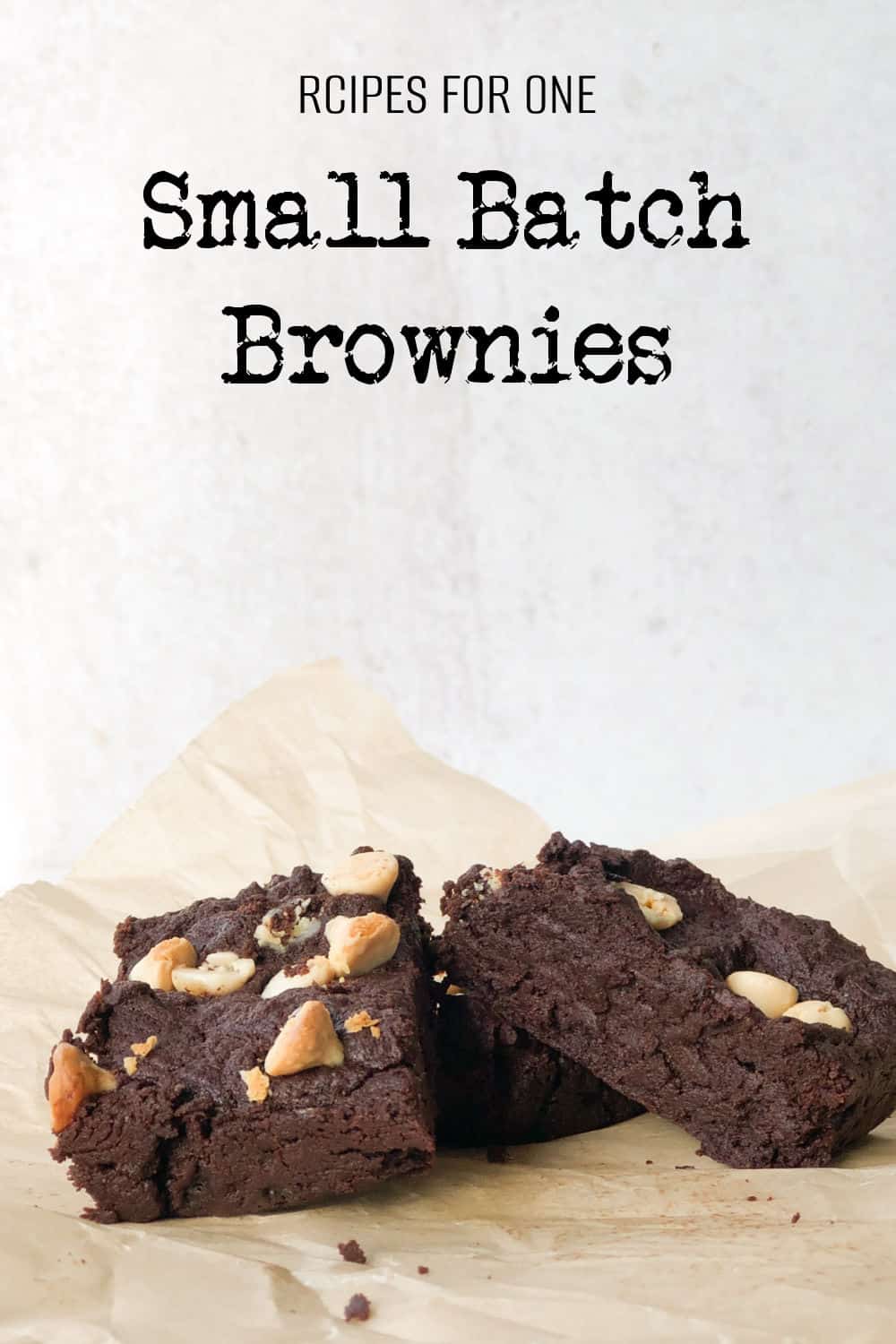 Delicious small batch recipes for one - A Weekend Cook