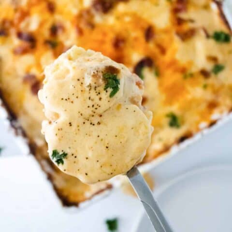 Small Batch Easy Scalloped Potatoes