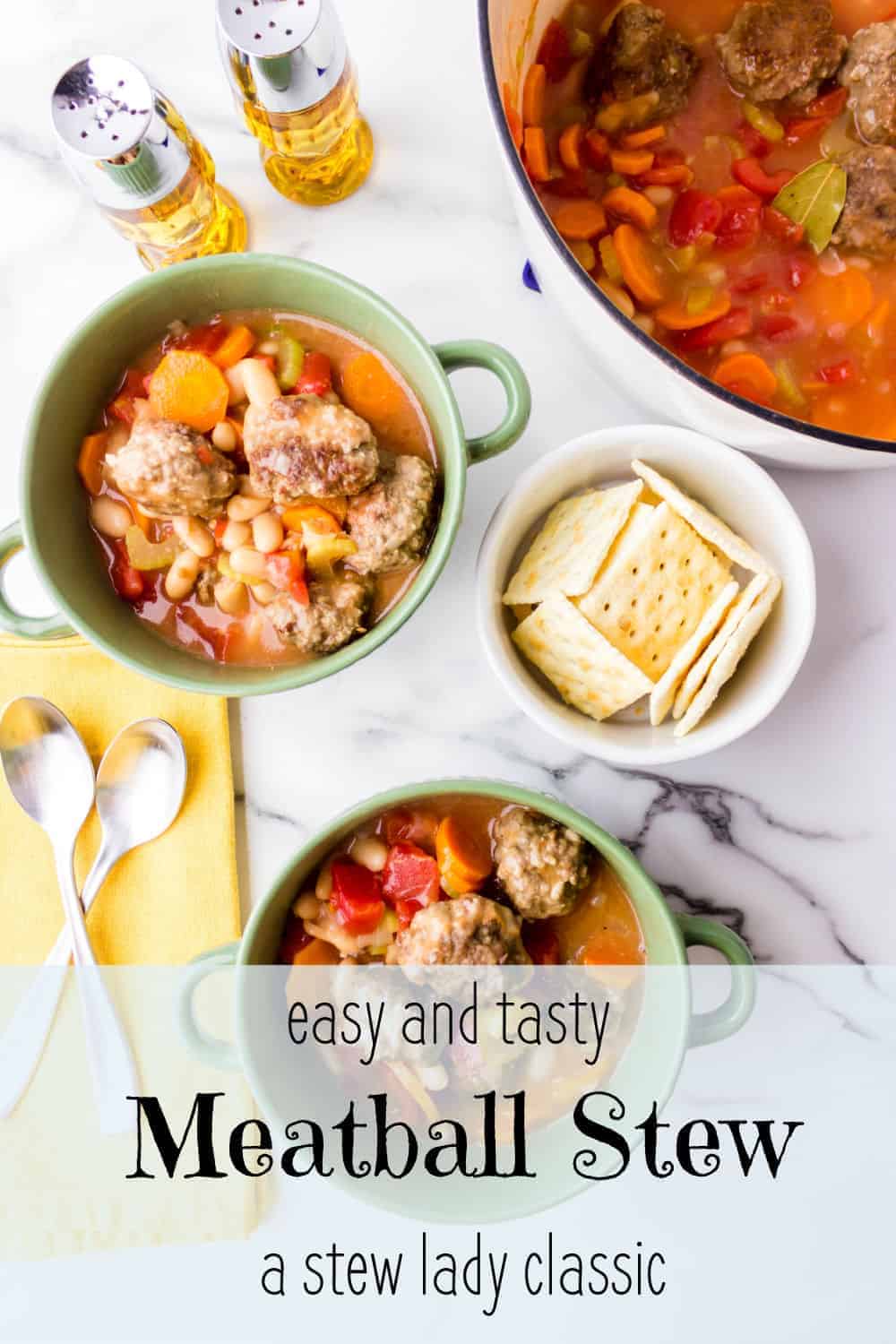 Old Fashioned Small Batch Meatball Stew Recipe • A Weekend Cook®