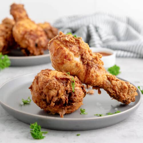Single Serving Crispy Pan Fried Chicken Drumsticks