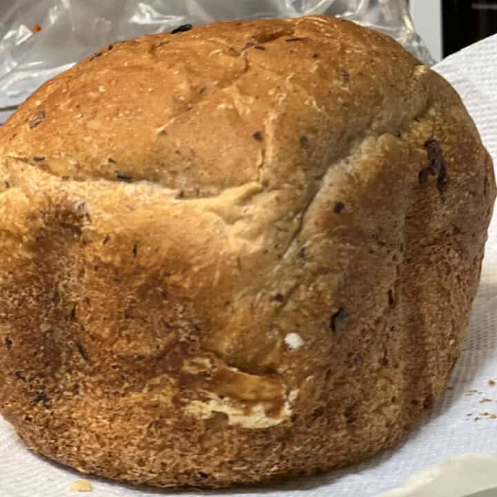 Olive Bread Recipe For 1-Pound Bread Maker • A Weekend Cook®