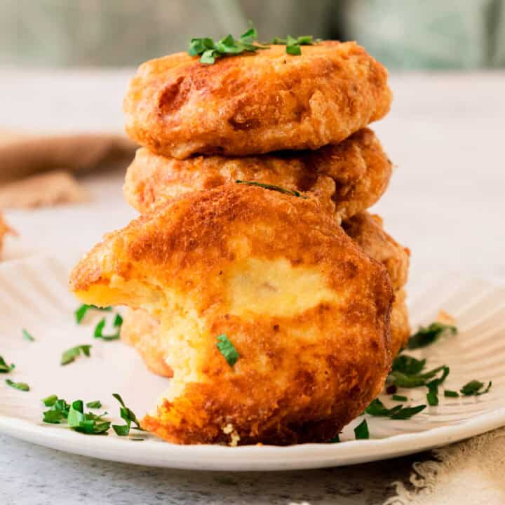 Easy Potato Fritters Recipe • A Weekend Cook®