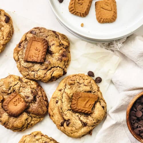 Biscoff Chocolate Chip Cookies (Small Batch) • A Weekend Cook®