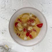 Easy Microwave Quiche Recipe for One • A Weekend Cook®