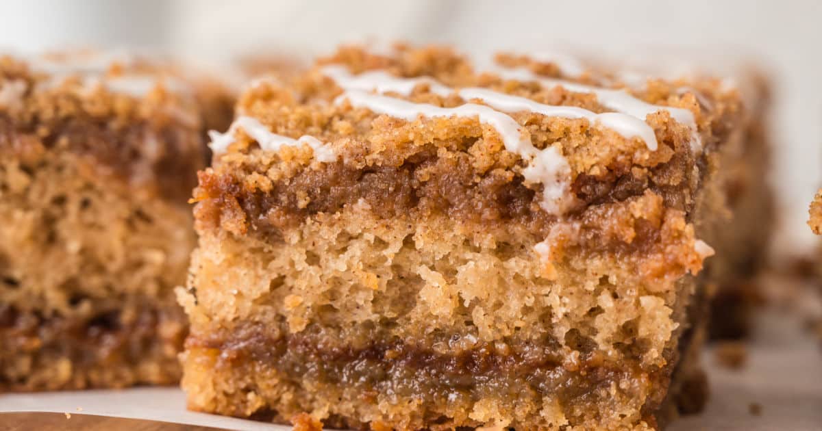 Small Batch Cinnamon Coffee Cake Recipe • A Weekend Cook®